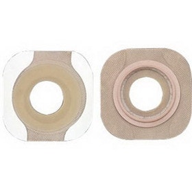 Hollister New Image 1-1/8" Pre-Cut Flat Flextend Skin Barrier with 1-3/ ...