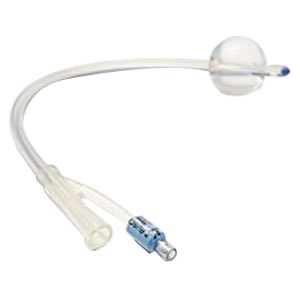 Silkomed 2-Way 100% Silicone Foley Catheter 16FR 30cc